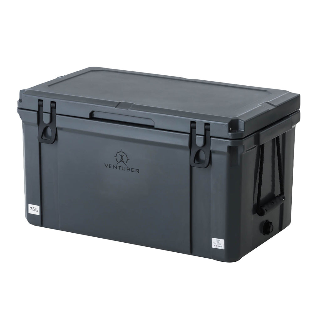 Venturer Tough Ice Chilly Bin Cooler 75L Graphite - Chilly Bins ...