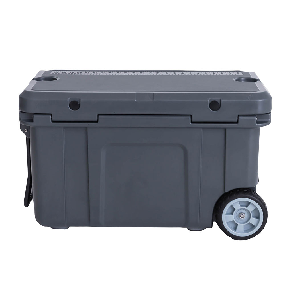 Venturer Tough Ice Premium Wheeled Chilly Bin Cooler 55L Graphite ...