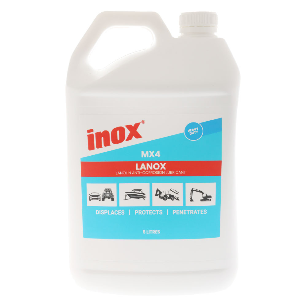 Buy INOX MX4 Lanox Lanolin Lubricant 5L - Some leaked out of bottle ...