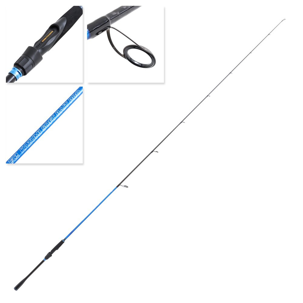 TiCA Kazumi Pro Soft Bait Spin Rod 7ft 3-6kg 2pc - TiCA Rods - Rods ...