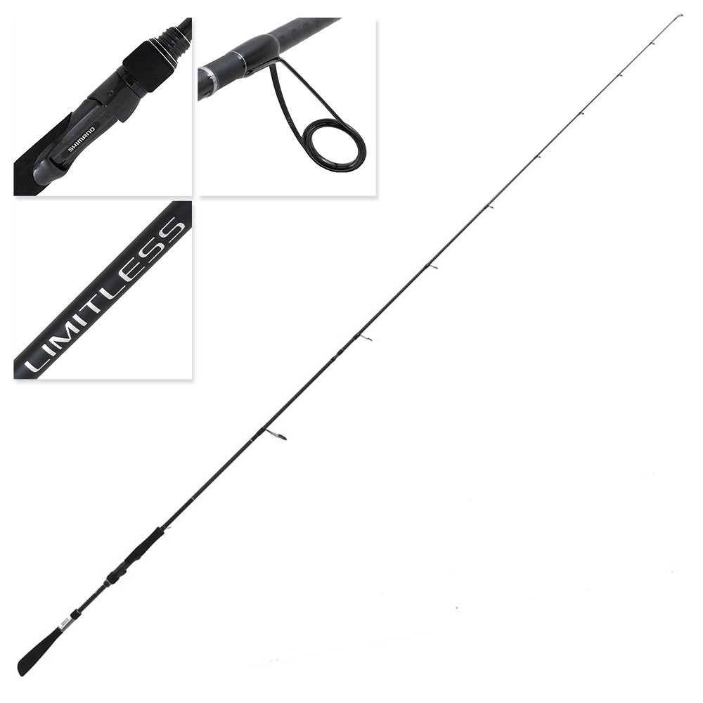 Shimano Limitless MH Inshore Spinning Rod 7ft 6in 4-8kg 2pc - Shimano ...