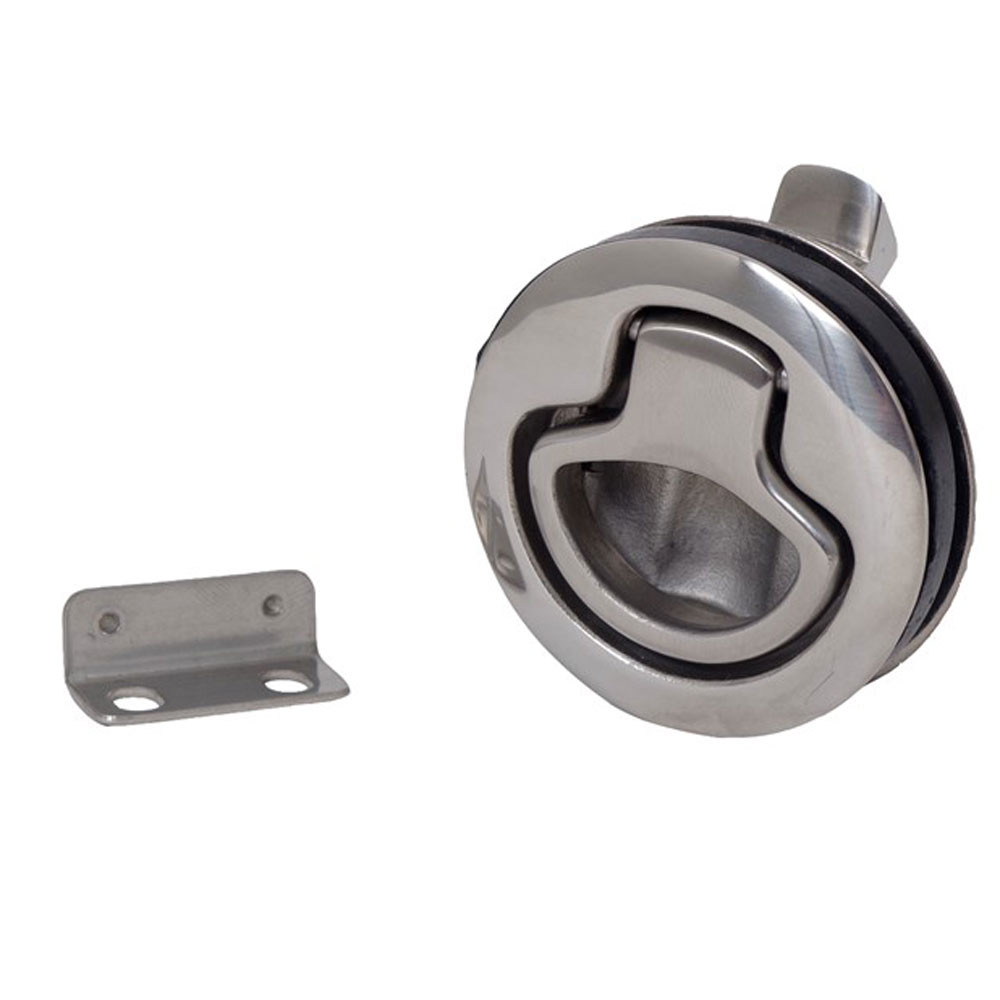 Latch Flush Mount 2in - Hinges & Locks - Yacht / Deck Fittings - Boating