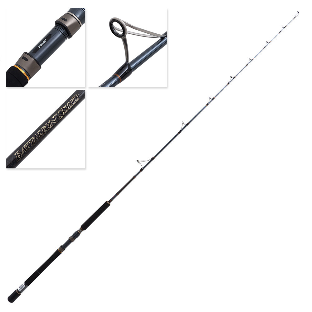 PENN Battalion Solid OH Boat Rod 6ft 4in PE 5-6 2pc - PENN Rods - Rods ...