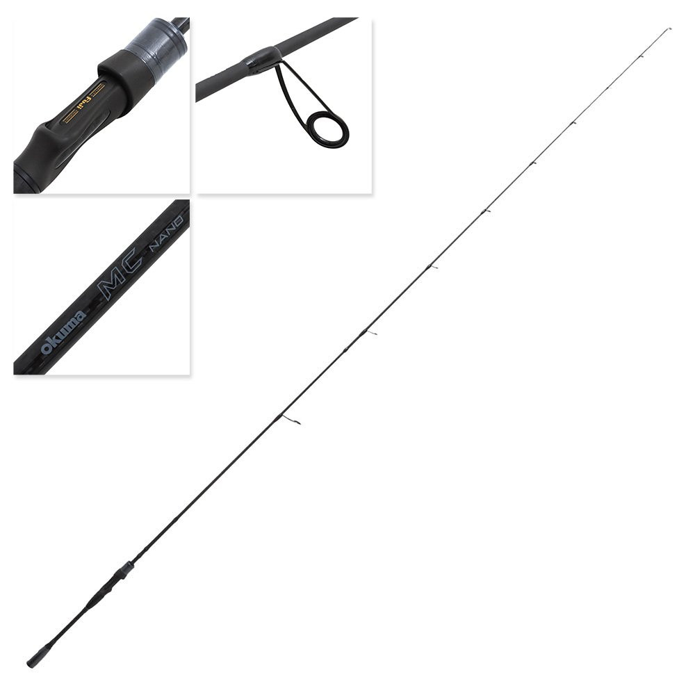 Okuma MC Nano Ultra Light Spinning Trout Rod 7ft 6in 1-3kg 2pc ...