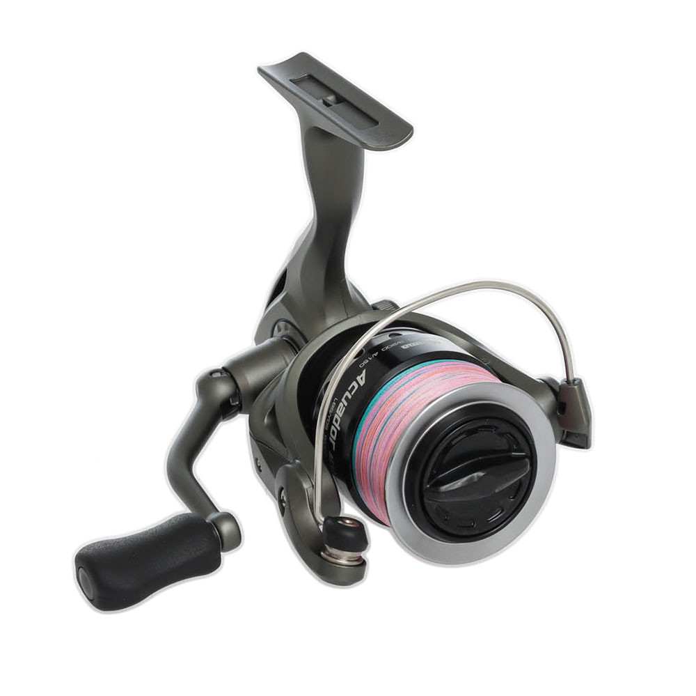 Okuma Acuador 4000A Spinning Reel with 20lb Braid - Spinning Reels ...