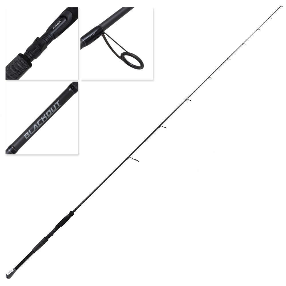 Shimano Blackout Heavy Spinning Rod 7ft 5-10kg 2pc - Shimano Rods ...