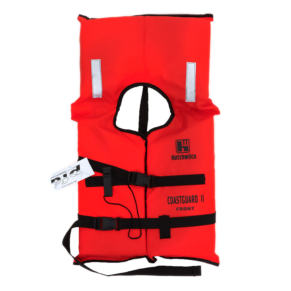 Hutchwilco Coastguard II Kids Life Jacket with Whistle 22-40kg Orange ...