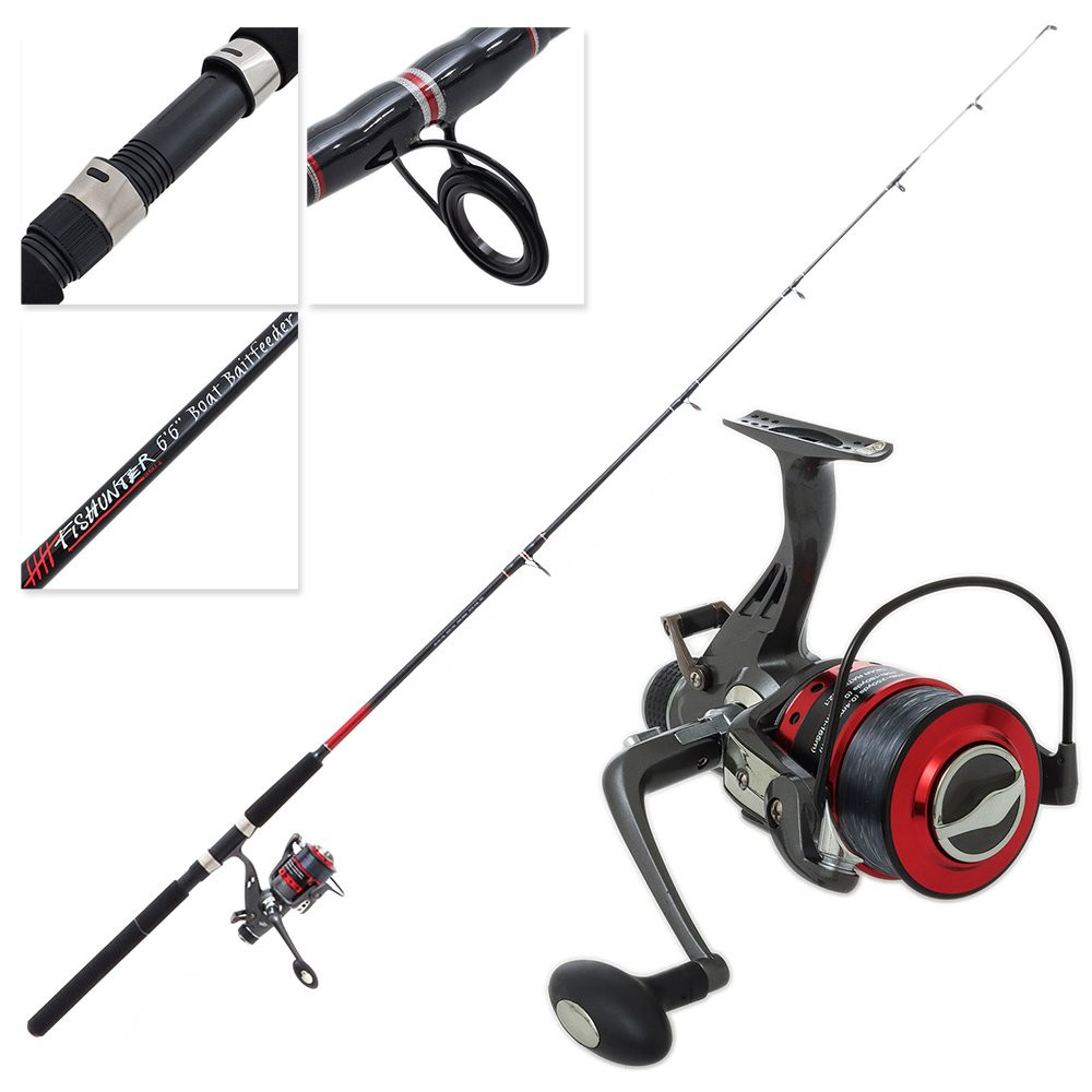 Jarvis Walker Fishunter 5000 Baitfeeder Fishing Package 6ft 6in 4-8kg 2pc - Fishing Value ...
