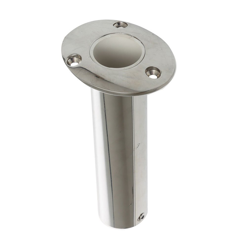 Flush Mount Stainless Steel Rod Holder 90-Degree - Mounted Rod Holders ...