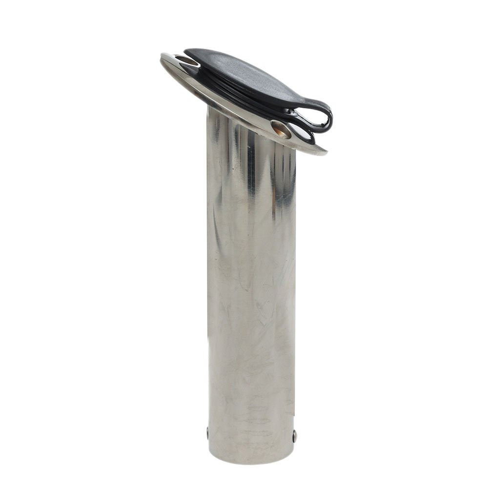 Flush Mount 316 Stainless Rod Holder with Cap 23cm 30-Degree - Rod ...
