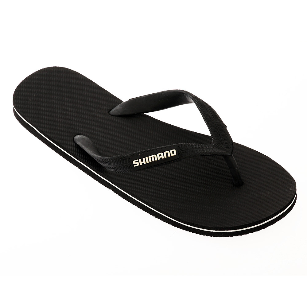 Buy Shimano Jandals Black with Logo on Strap US8 online at Marine-Deals ...