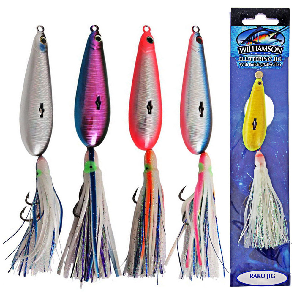 Buy Williamson Raku Flutter Jigs online at Marine-Deals.co.nz