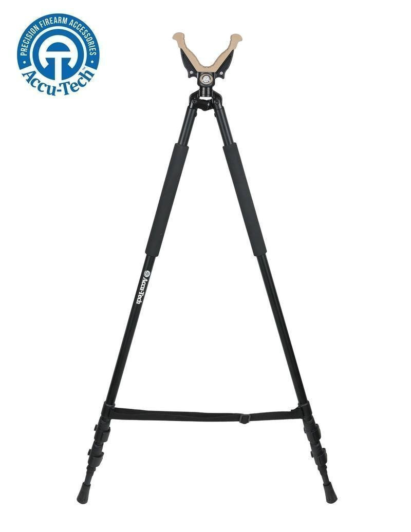 Accu-Tech Shooting Stick Bipod Adjustable with Swivel - Rests, Vices ...