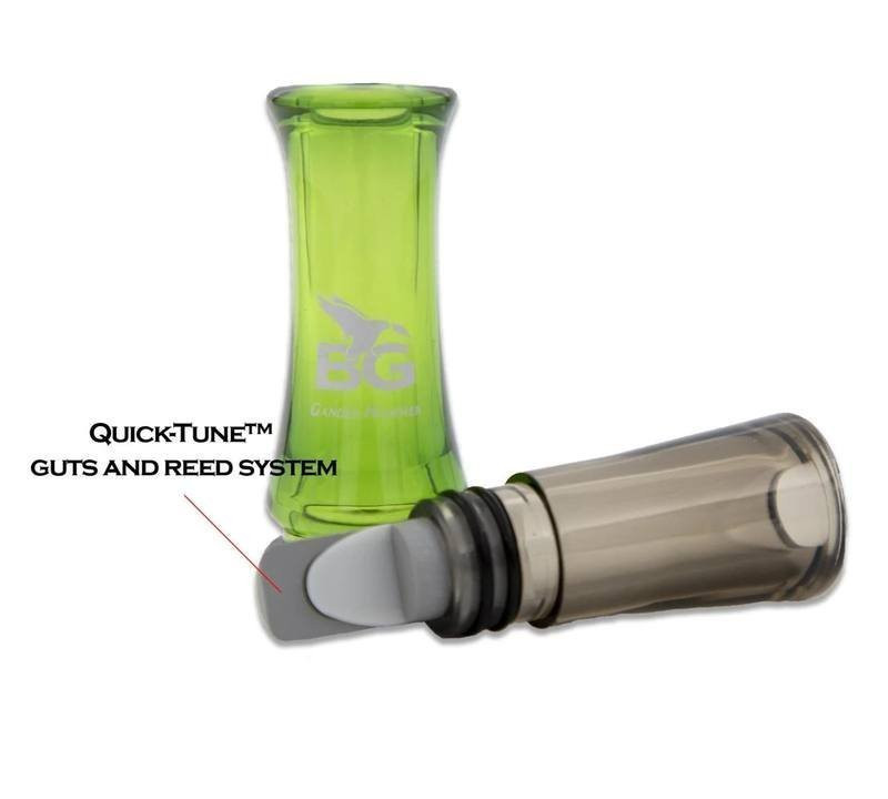 Buck Gardner Gander Hammer Poly Goose Call Camo Green/Smoke - Hunting