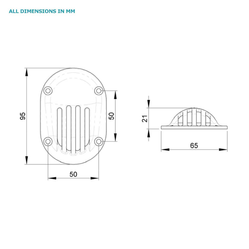 Buy TruDesign Scoop Strainer White online at Marine-Deals.co.nz