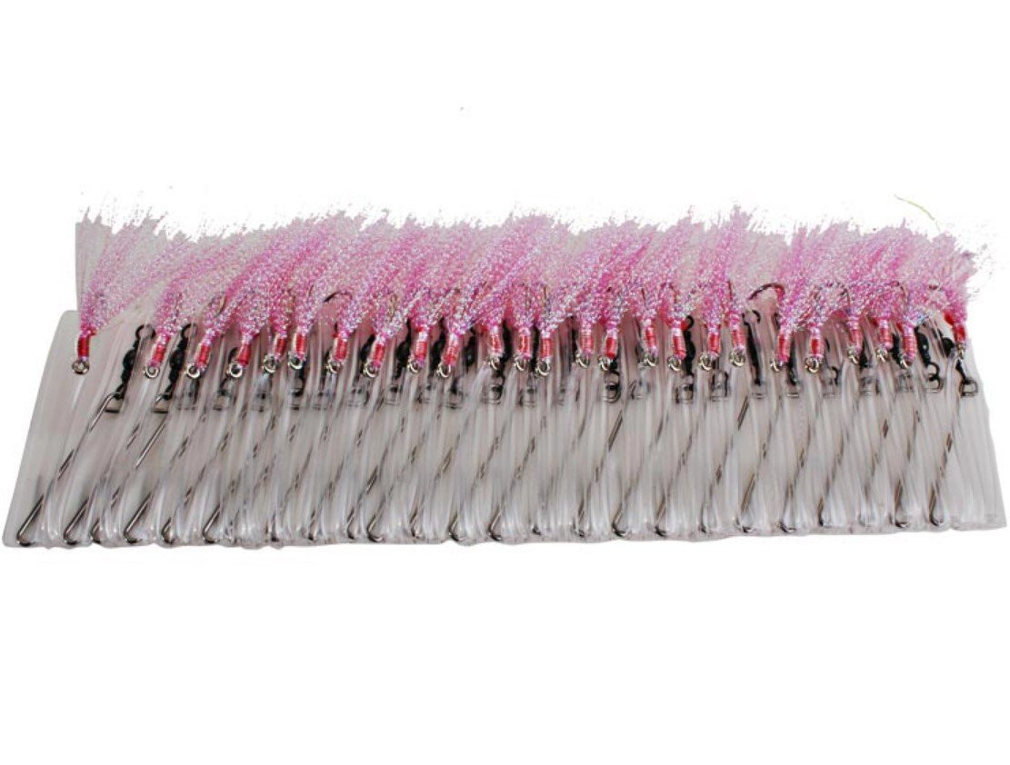 Sea Harvester Longline Trace Pack with Tube Pink Flasher - Longline ...