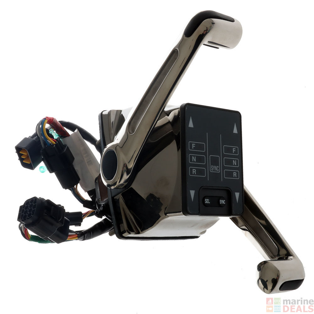 Buy NHK MEC Electronic Engine Control Head - Twin Stainless Steel online at Marine-Deals.co.nz