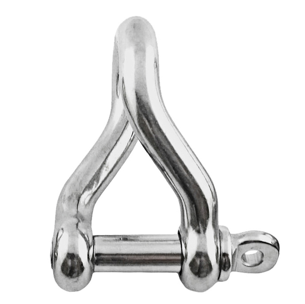 Stainless Steel Twisted Shackles - Shackles, Thimbles & Swivels ...