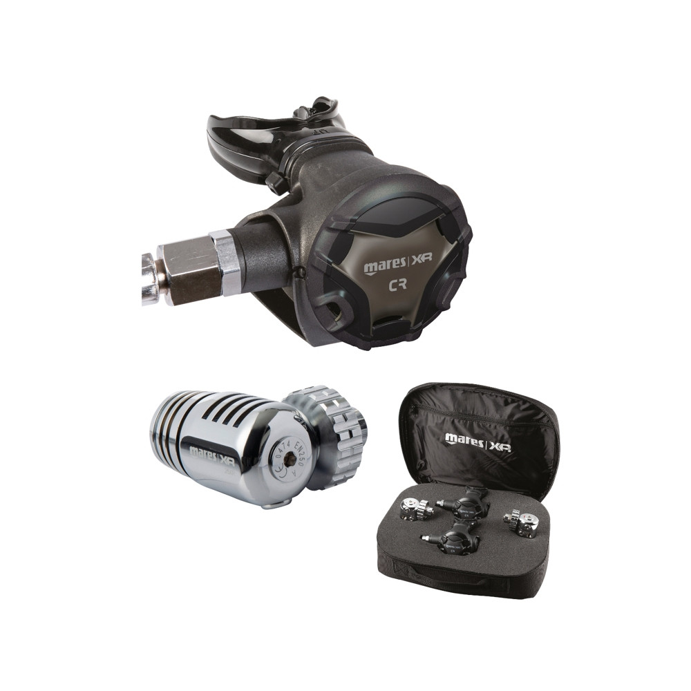 Buy Mares 25XR CR Regulator Full Tek Set online at Marine-Deals.co.nz