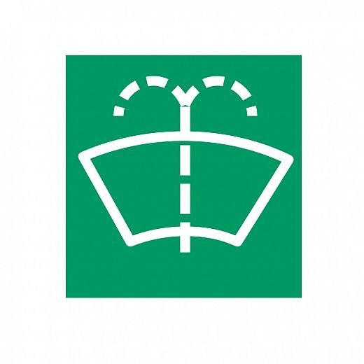 Buy Hella Marine Green Windscreen Wash Symbol Card online at Marine ...