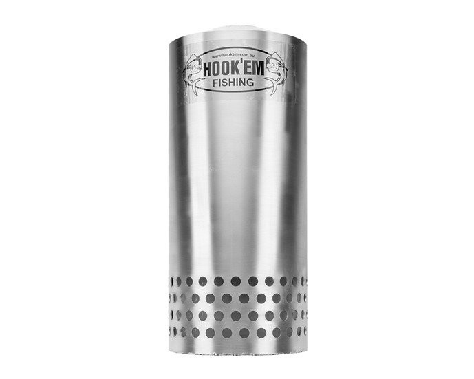 Buy Hook'em Stainless Burley Bucket Transom Mount Removeable online at ...