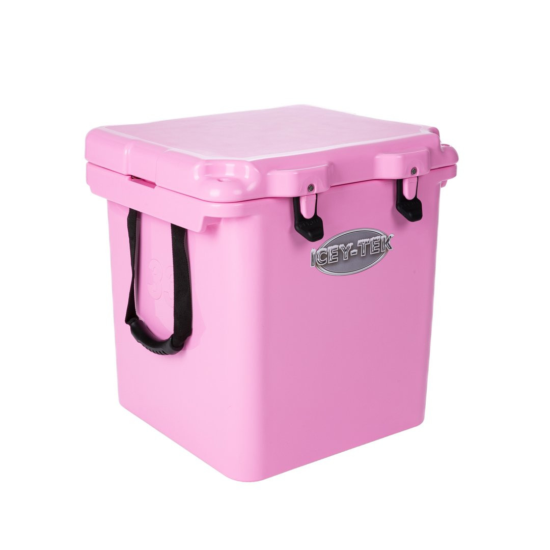 Icey-Tek Chilly Bin Cooler 33L Pink - Chilly Bins & Coolers - Chilly ...
