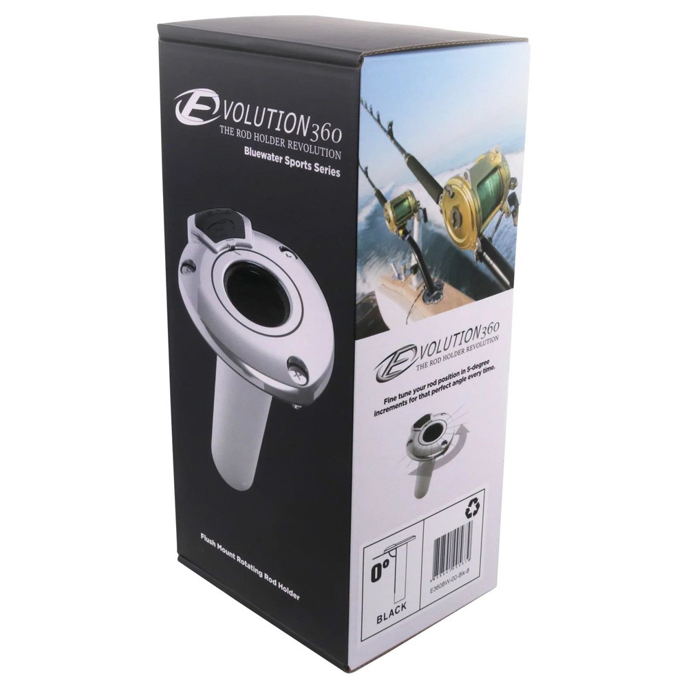 Buy Exploding Fish Evolution 360 Bluewater 0-Degree Rotating Rod Holder online at Marine-Deals.co.nz