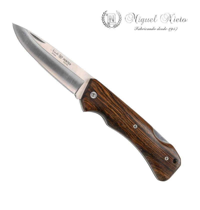 Buy Miguel Nieto Hunter Knife Bocote Wood Handle online at Marine-Deals ...