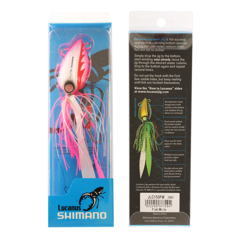 Buy Shimano Lucanus Slow Jig 150g online at Marine-Deals.co.nz