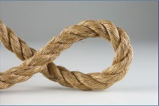 Buy Donaghys 3-Strand Hawser Laid Manila Rope 18mm x 250m online at ...