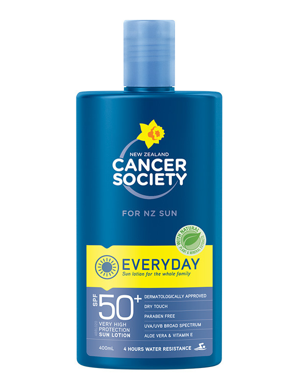 Buy Cancer Society SPF50+ Everyday Sunscreen 400ml online at Marine ...