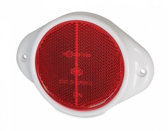 Buy Hella Marine Retro Reflector 83mm Red Horizontal Mount online at ...