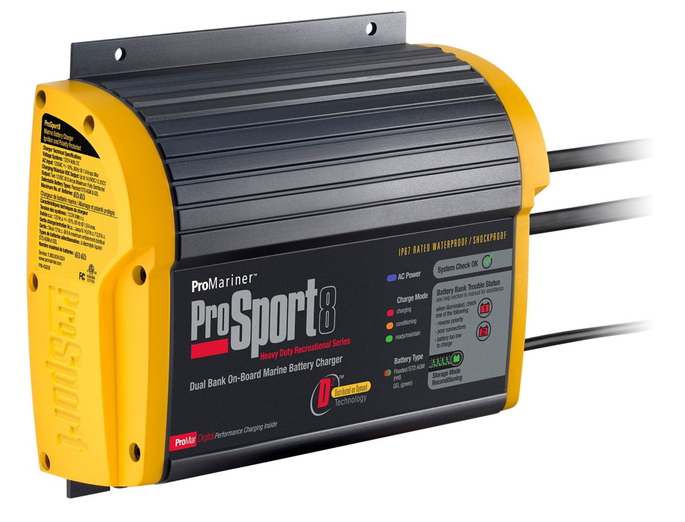 Buy ProMariner Gen 3 ProSport 8 Marine Battery Charger online at Marine ...