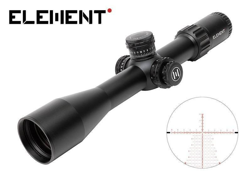 Element Titan 3 18x50 APR-2D MRAD Illuminated Reticle - Optics - Hunting