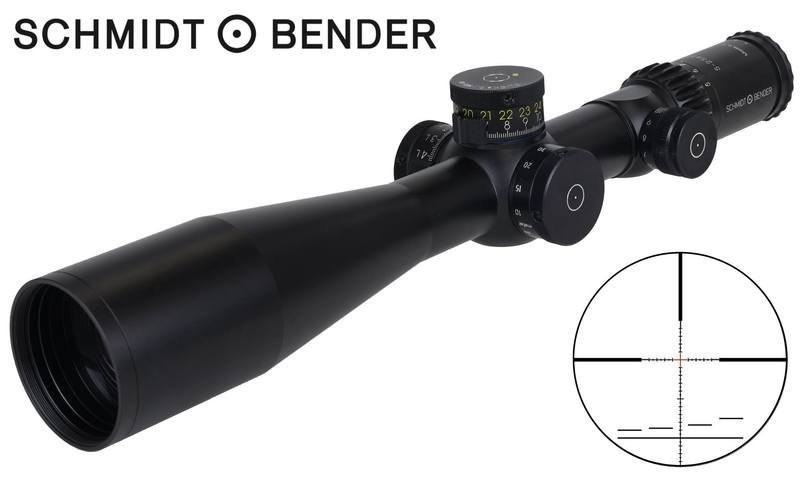 Schmidt & Bender PM II 5-25x56 P4FL MTC 0.1mrad Illumination - Optics ...