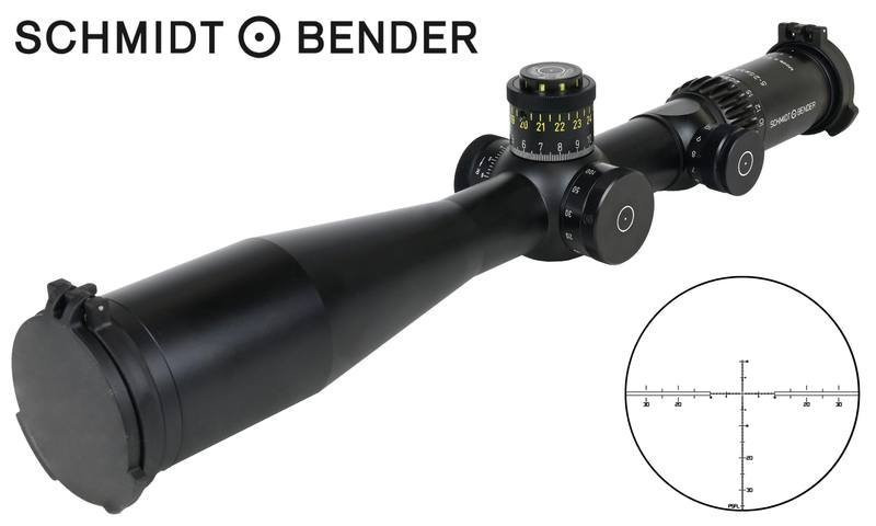 Schmidt & Bender PM II 5-25x56 34mm P5-FL Double Turn Clockwise ...