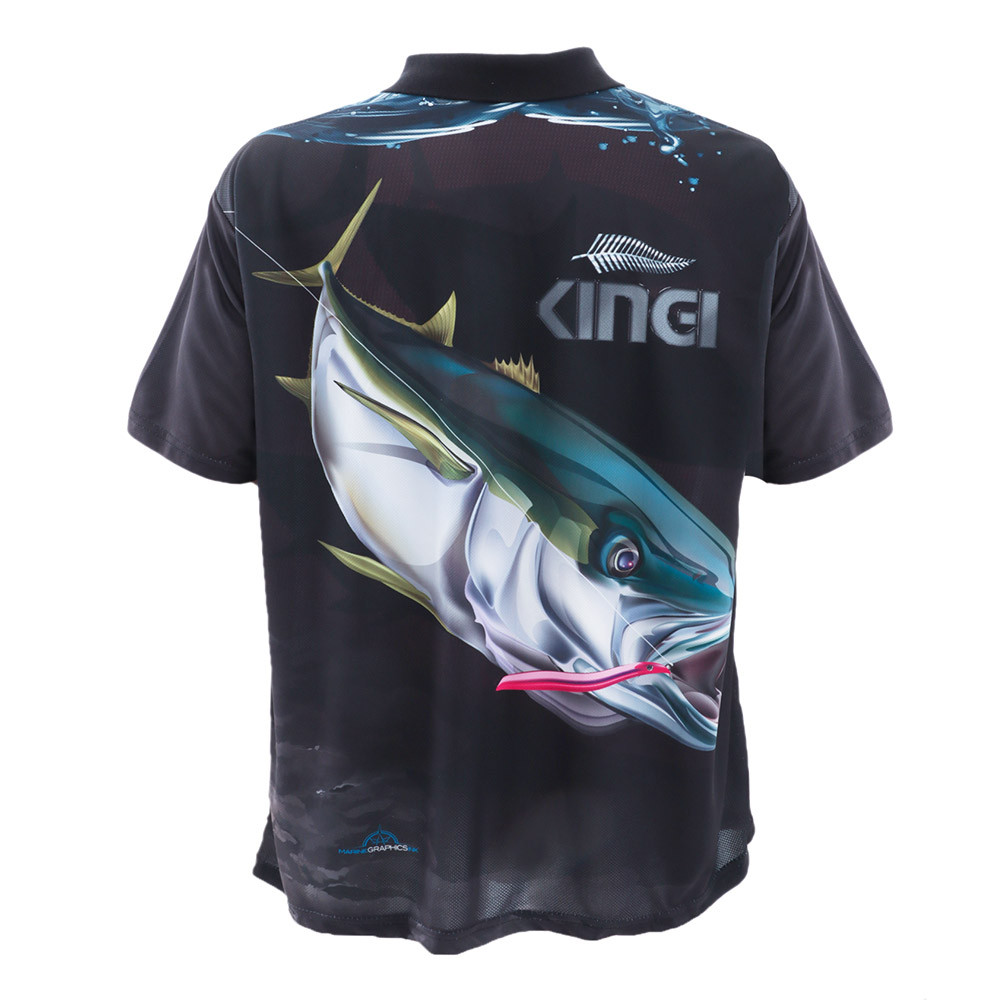 Mad About Fishing Kingfish Polo Shirt XS - Mens Shirts - Shirts - Apparel