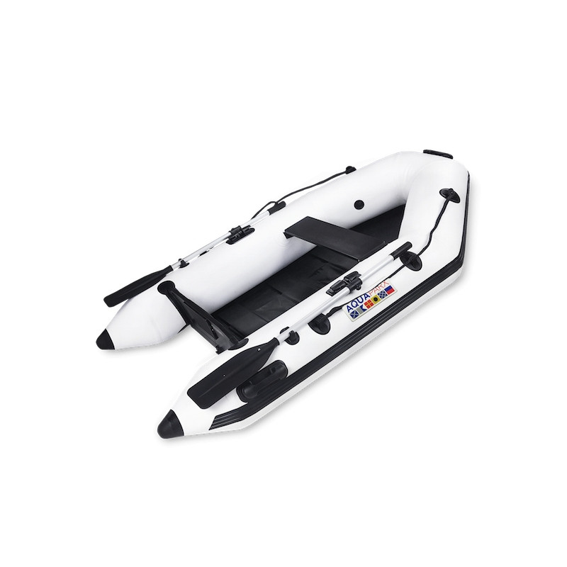 Buy Aquaparx RIB230 MKII Pro 2-Person Inflatable Dinghy 2.3m White ...