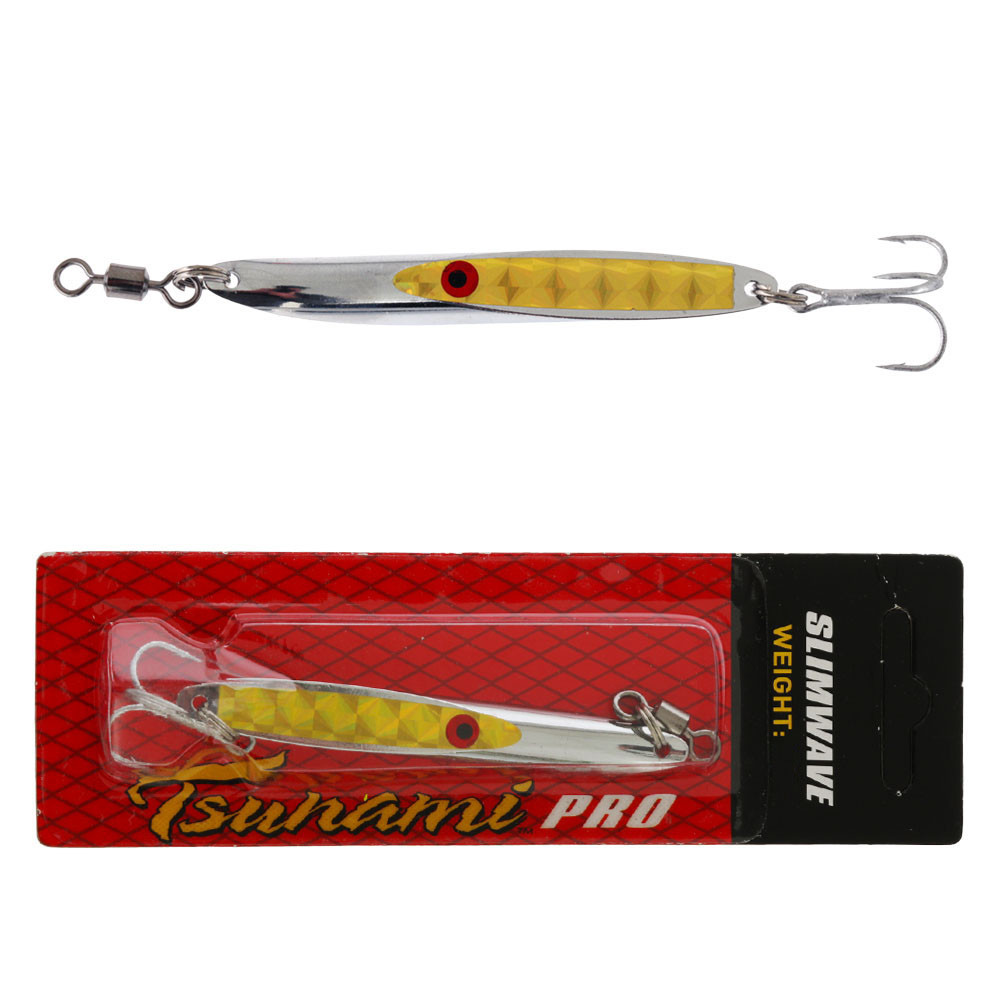Buy Tsunami Slimwave Silver Chartreuse Spinning Lure/Jig online at ...