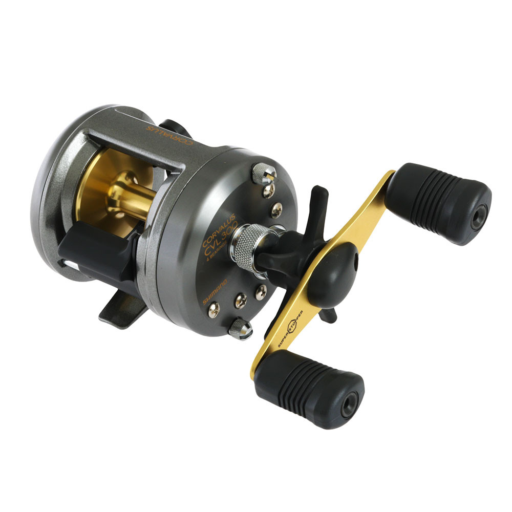 Buy Shimano Corvalus 300 Baitcast Reel online at Marine-Deals.co.nz