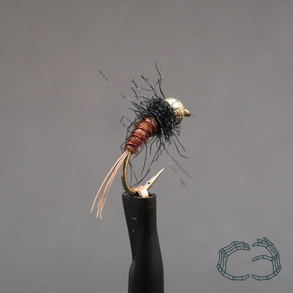 Category 3 Hoover Nymph Fly Gold #14 - Trout Flies - Jigs & Lures - Fishing