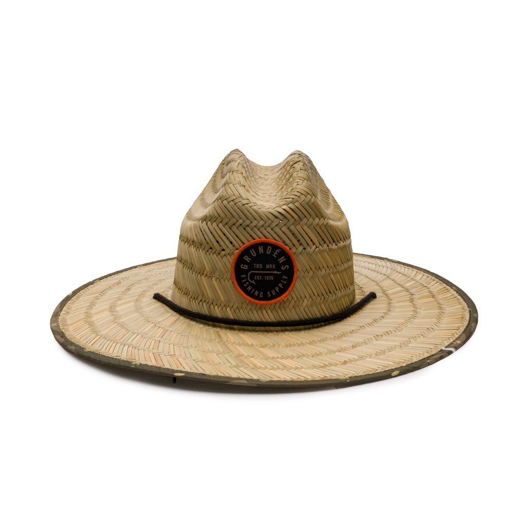 Grundens Waterman Reed Straw Hat - Hats - Hats, Caps & Beanies - Apparel