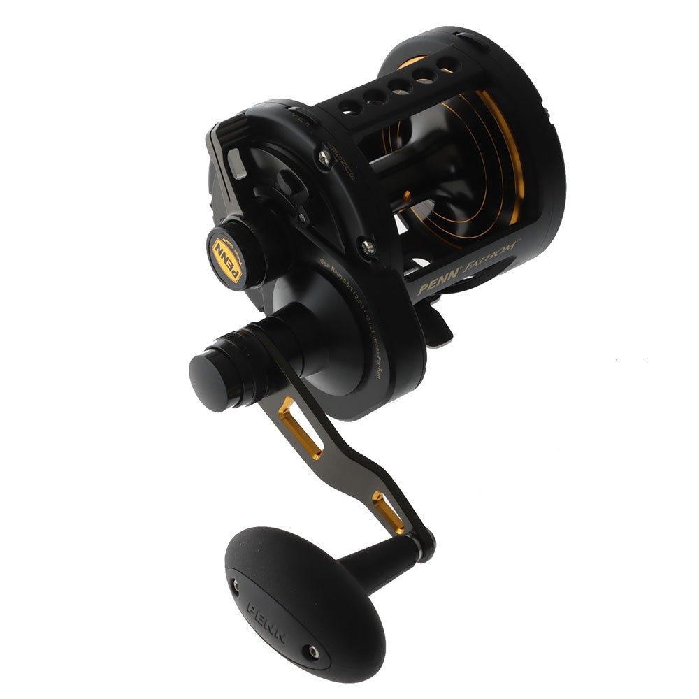 Buy PENN Fathom 60 2-Speed Lever Drag Reel online at Marine-Deals.co.nz