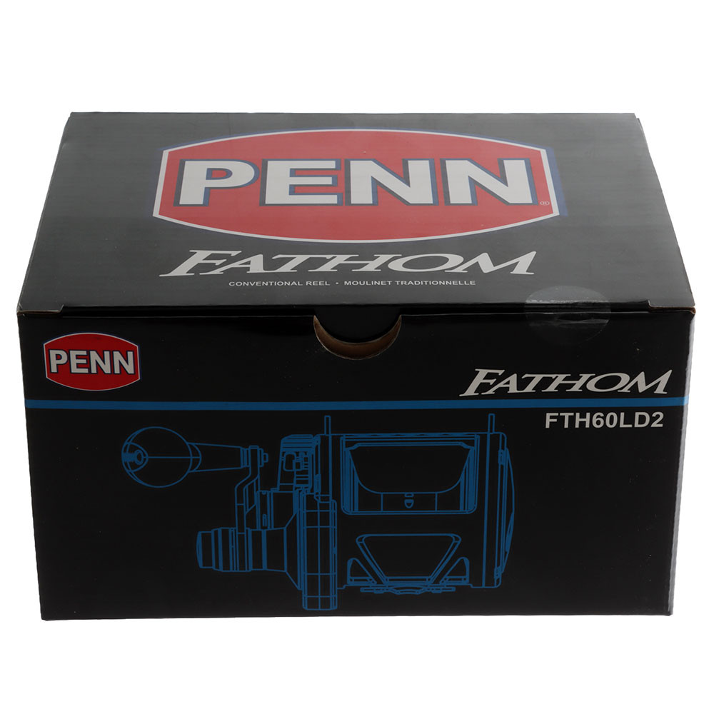Buy PENN Fathom 60 2-Speed Lever Drag Reel online at Marine-Deals.co.nz
