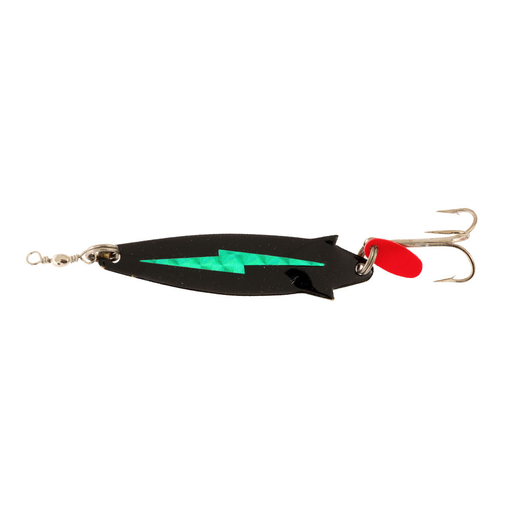 Buy Fishfighter Toby Lure 20g Mounted Black Green Flash online at ...