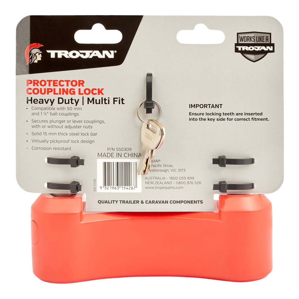 Buy Trojan Heavy Duty Protector Coupling Lock online at Marine-Deals.co.nz