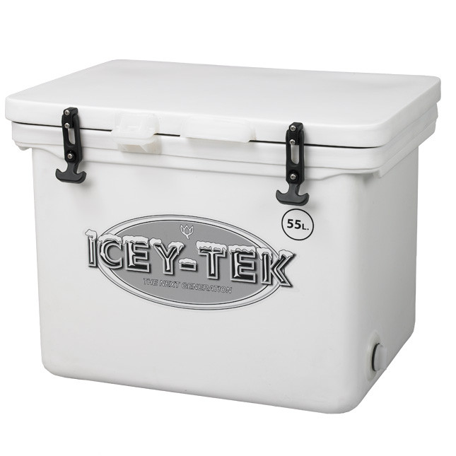 Icey-Tek Cube Chilly Bin Cooler White 55L - Chilly Bins & Coolers ...