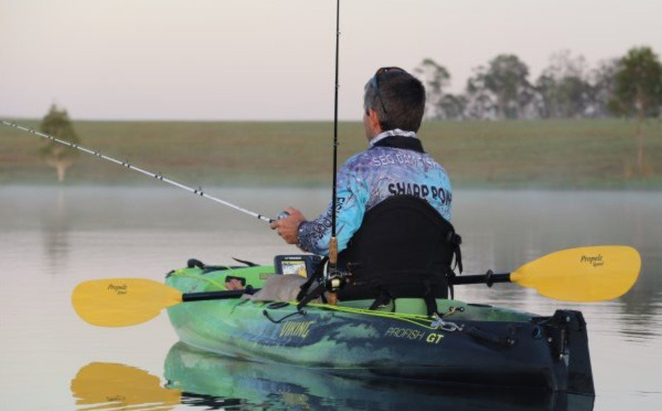 Viking Profish GT Compact Fishing Kayak with Paddle 3.6m Daybreak ...