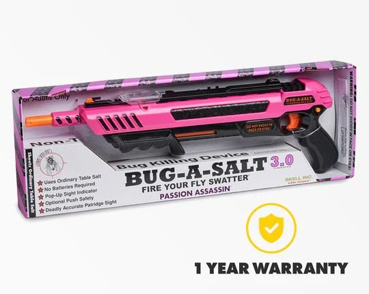 BUG-A-SALT 3.0 Fly Salt Gun Pink Passion - Insect Repellent - RV ...