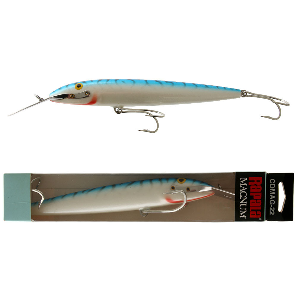 Buy Rapala Magnum CD-22 Sinking Lure 22cm Silver Mackerel online at ...